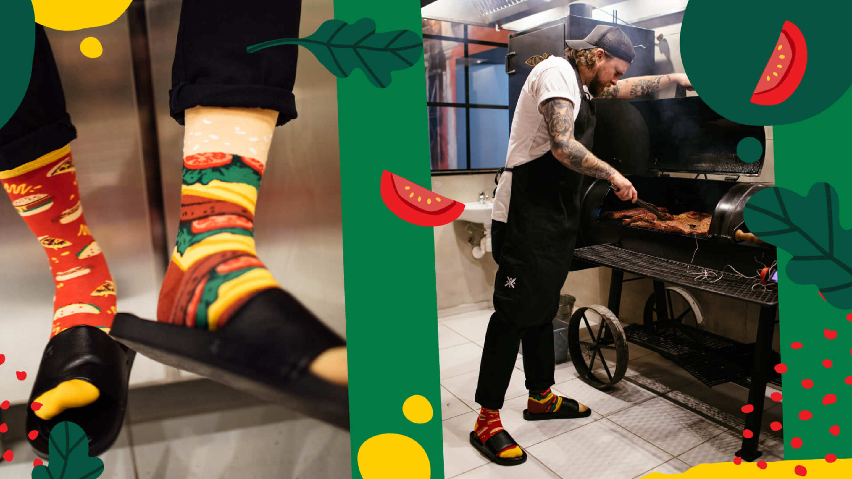 ManyMornings - Mismatched colorful socks